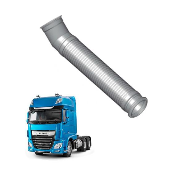 Tubo Flexível Saída Motor 5” Inox DAF XF 105 até 2020 Euro 5 - Fabbof ...