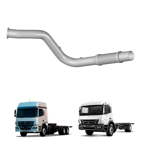 Tubo Saida Motor Mb 1319 Inóx Original A6944900119 Euro 5 - Fado ...