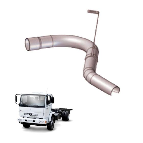 Tubo Terminal Mb 1718 Eletrônico Euro 3 - 3 Polegadas - Bepo ...