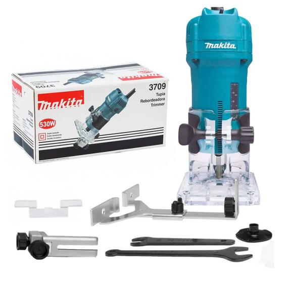 Tupia Manual 6mm 530w BaseTransparente Makita 3709 127v - Outros ...