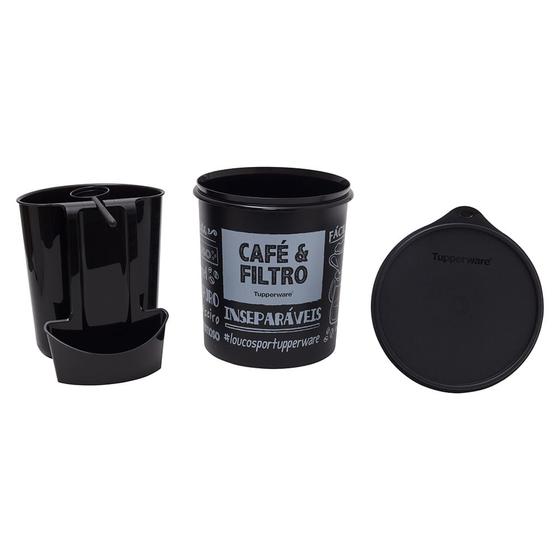 Tupper Caixa Café e Filtro PB - Tupperware - Pote - Magazine Luiza