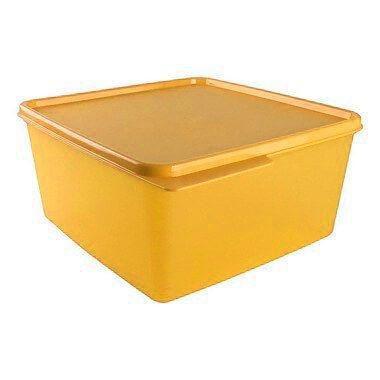 Tupperware Basic Line 2,5 litros Amarela - Pote - Magazine Luiza