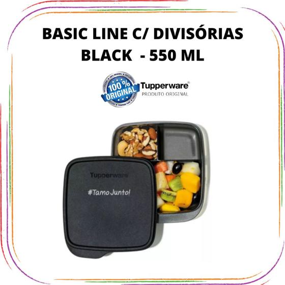 Tupperware Basic Line Com Divisórias - 550 Ml - Pote - Magazine Luiza