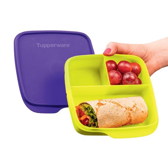 Tupperware Basic Line com Divisórias 550ml Pote Armazenar - Pote ...