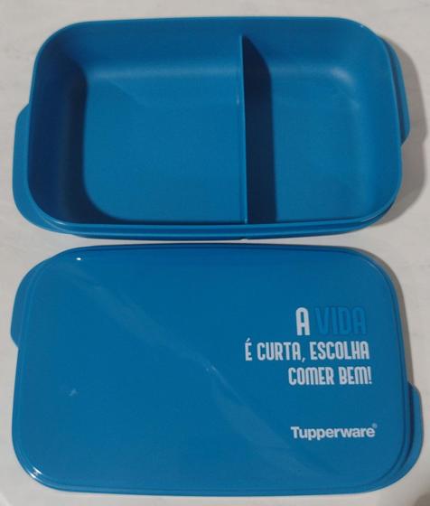 Tupperware basic line slim 590ml com divisórias - Pote - Magazine Luiza