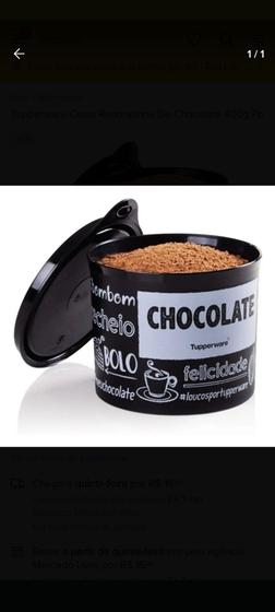 Tupperware chocolate 1,3 litro pb - Pote - Magazine Luiza