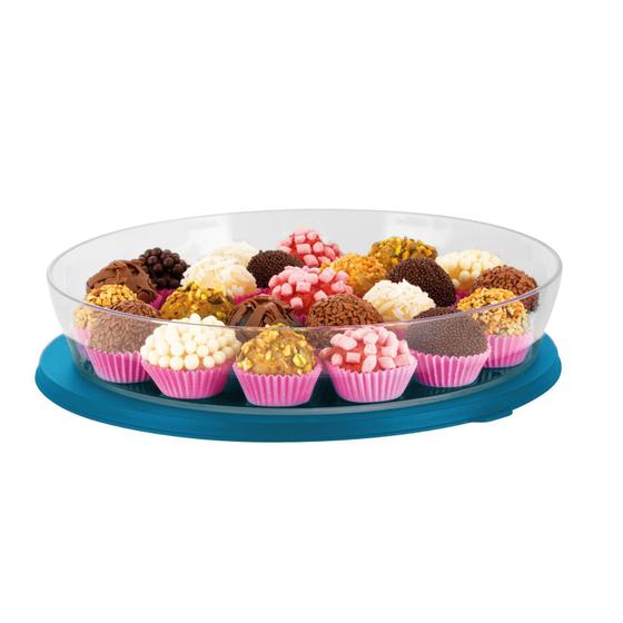 Tupperware Clear 2L Tigela Baixa Transparente Policarbonato - Tigela ...