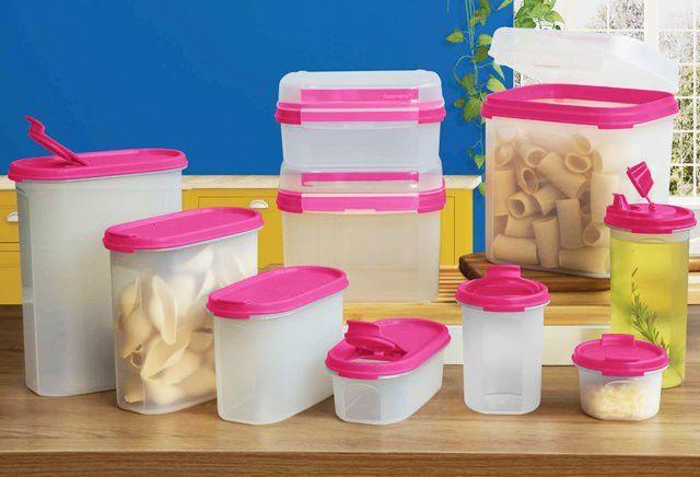 Tupperware Conjunto Modulares 10 Pecas - Pote - Magazine Luiza