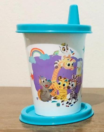 Tupperware Copinho com bico Baby Madagascar 200ml - Copos - Magazine Luiza