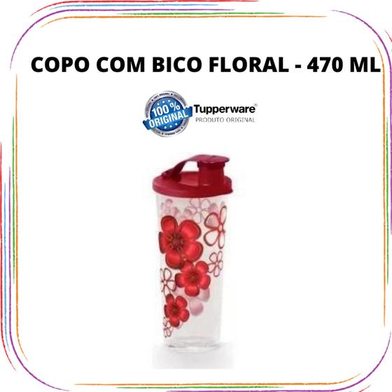 Tupperware Copo Com Bico - 470ml - Copos - Magazine Luiza