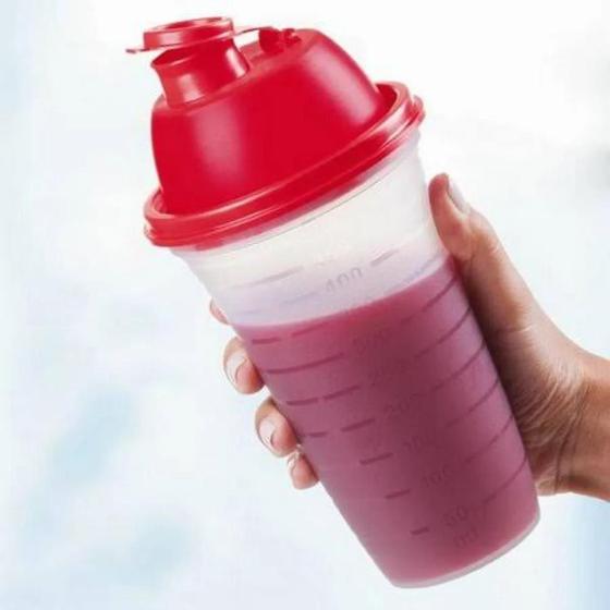 Tupperware - Copo Medidas Quick Shake 500ml - Coqueteleira - Magazine Luiza