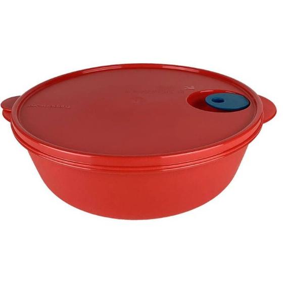 Tupperware Cristalwave 3 litros Vermelha - Pote - Magazine Luiza