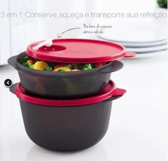 Tupperware Cristalwave Para Microondas 2 Peças - Pote - Magazine Luiza