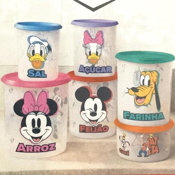 Tupperware Instantânea Mágica Disney kit 6 peças - Pote - Magazine Luiza
