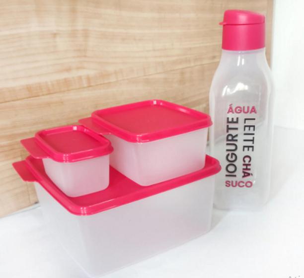 Tupperware Kit 3 Basic Line + Eco Tupper PDA Bea 02/23 N1 - Pote - Magazine Luiza