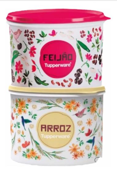 Tupperware Kit Arroz E Feijão 2 Kg - Conjunto para Servir - Magazine Luiza