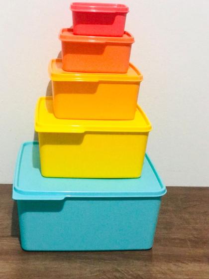 Tupperware kit basic line 5 peças - Pote - Magazine Luiza