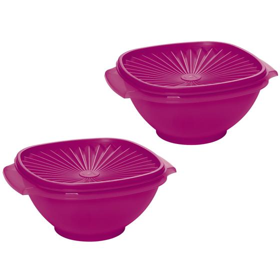 Tupperware Kit Tigelas Sensação 1,2 Litros - Tupperware - Tigela ...