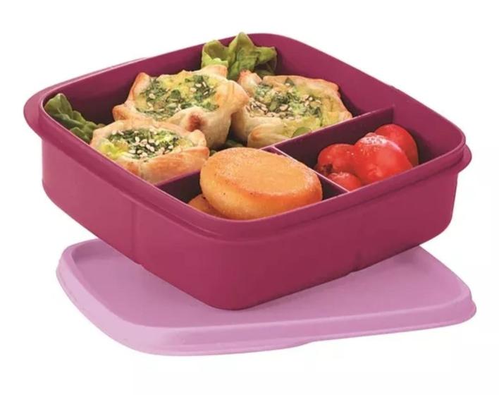 Tupperware Marmita Basic line com divisórias - Marmitas - Magazine Luiza