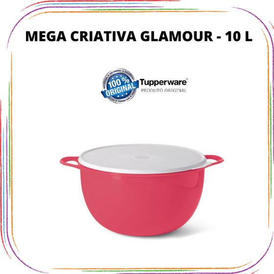 Tupperware Mega Criativa - 10 L - Pote - Magazine Luiza