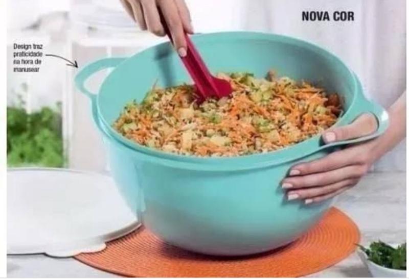 Tupperware Mega Criativa 10 litros - Mint - Pote - Magazine Luiza