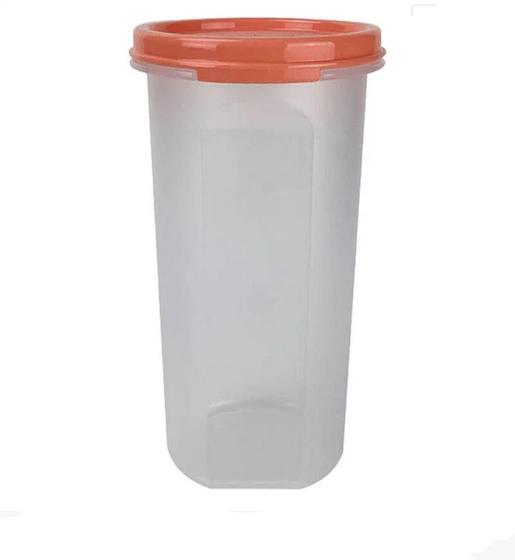 Tupperware modular redondo 3 laranja 650 ml - Pote - Magazine Luiza