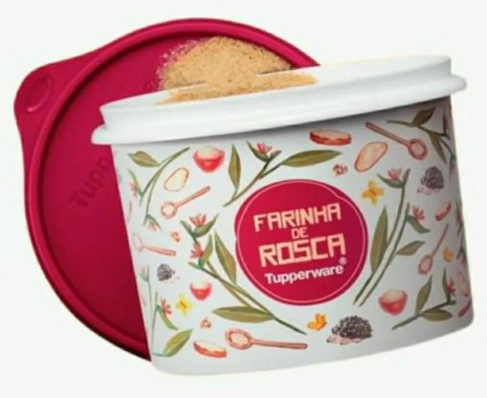 Tupperware Pote Farinha De Rosca 500g - Pote - Magazine Luiza