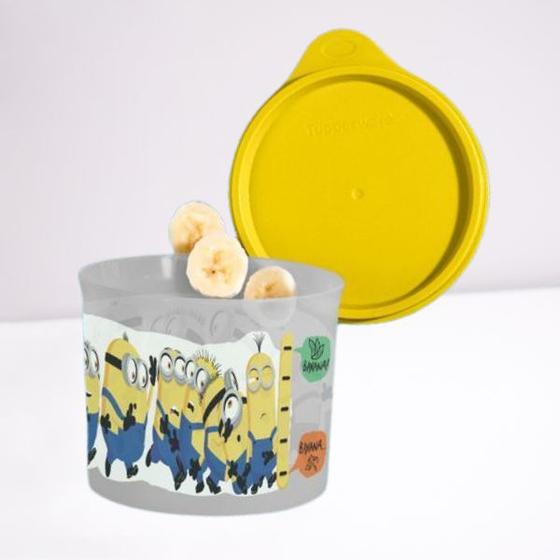 Tupperware Redondinha Pote 500ml Infantil Minions - Porta mantimentos ...