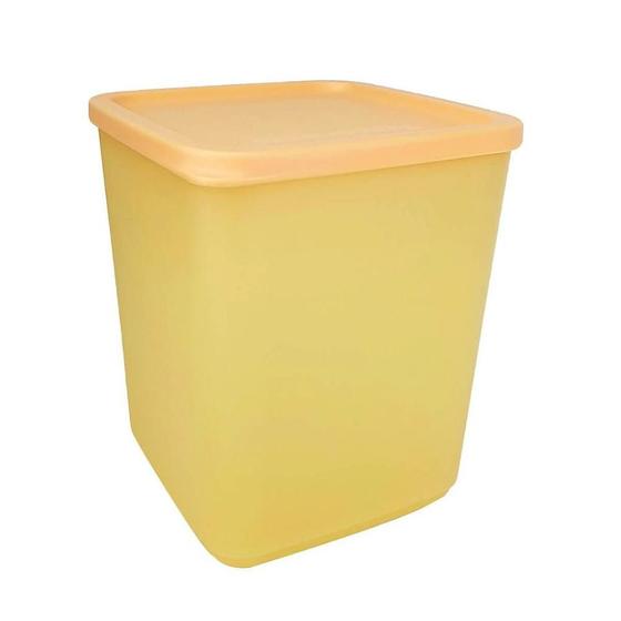 Tupperware Refri Line Quadrado 1,8 litro Amarelo - Pote - Magazine Luiza