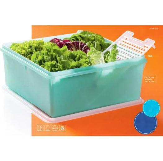 Tupperware Super Caixa 10 litros Verde Mint - Pote - Magazine Luiza