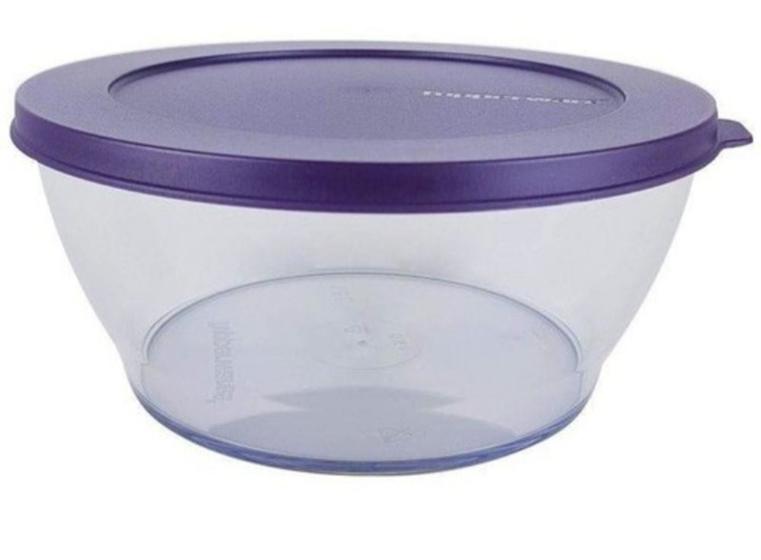 Tupperware Tigela Clear 2,4 litros Roxa - Tigela - Magazine Luiza