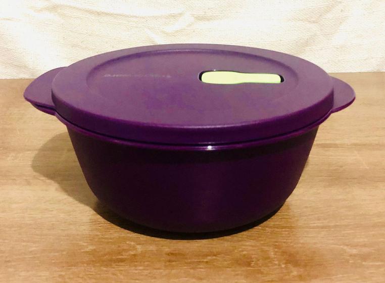 Tupperware Tigela Cristalwave Marmita Microondas 3 Lt - Marmitas ...