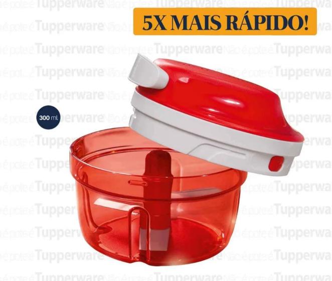 Tupperware Triturador Turbo Chef Supersonic 300ml Preto - Acessórios de ...