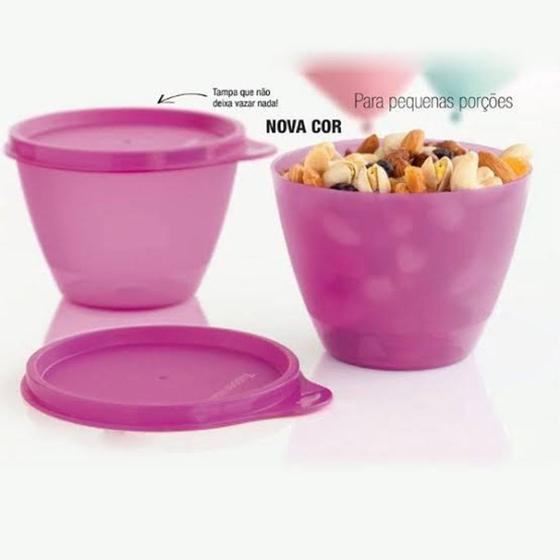 TUPPERWARE - TUPPER CAÇULINHA 400 ml - ROSA - Pote - Magazine Luiza