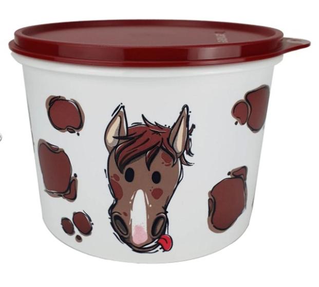 Tupperware Tupper Caixa Cavalinho Linha Fazendinha 2,4l - Caixa ...