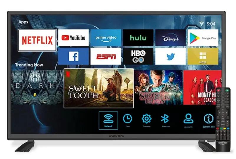 TURBO OFERTA Smart tv 32 polegadas North Tech conversor HDMI, USB ...