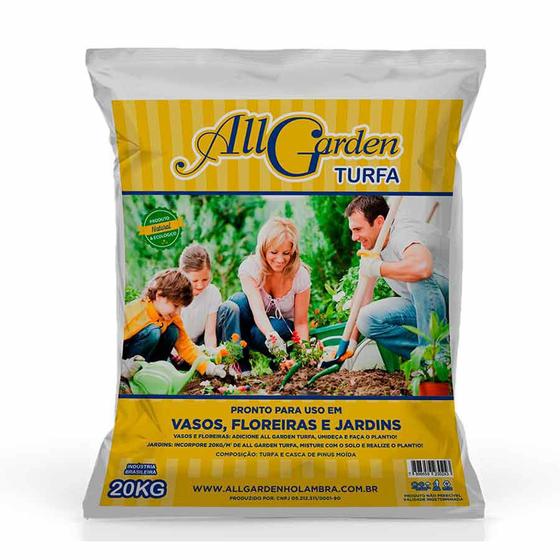 Turfa All Garden para Floreira 20kg - Substrato para Plantas - Magazine ...