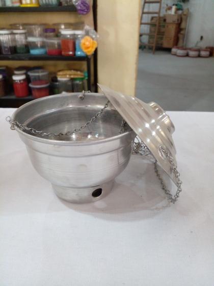 Turíbulo Incensário Defumador Alumínio - M - Universo de Obará ...