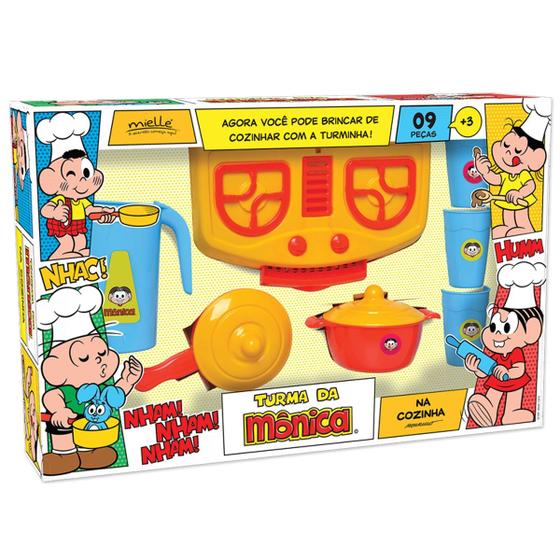 Turma da mônica chef kit 2 - mielle - 230 - Cozinha Infantil / de Brinquedo - Magazine Luiza