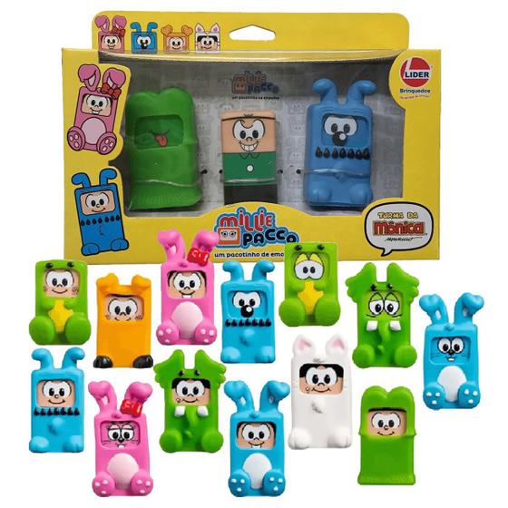 Turma da Mônica Millie Pacco Cebolinha Floquinho e Bidu - Lider ...