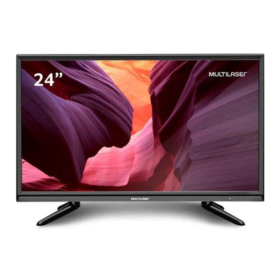 Tv 24 Polegadas Multilaser Led HD USB Conversor Digital TL01 - TVs ...