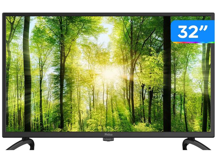 TV 32” HD LED Philco PTV32A21DFH - VA 2 HDMI 2 USB - TVs - Magazine Luiza