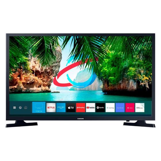TV 32 Samsung UN32T4300AGXZD - Smart TV - Sistema operacional Tizen ...