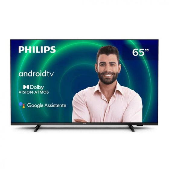 Tv Philips 65 Polegadas Smart 4K Android 65PUG7406/78 - Smart TV ...