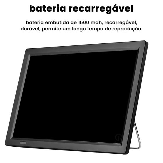 TV Portatil Monitor MTM-1540 15.4 Polegadas AV USB SD Antena - Tomate ...