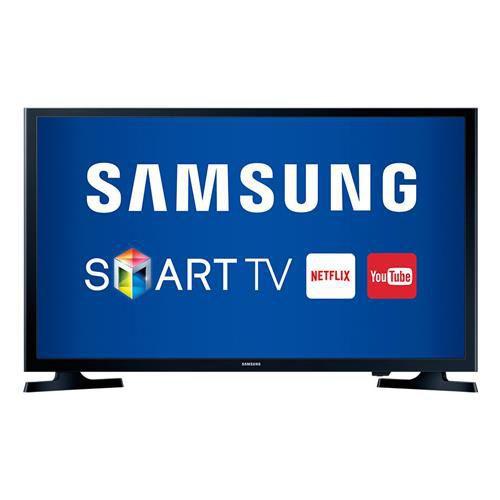 TV Smart LED 32" Samsung (HD, Wi-Fi, Entradas HDMI e USB + Suporte de ...