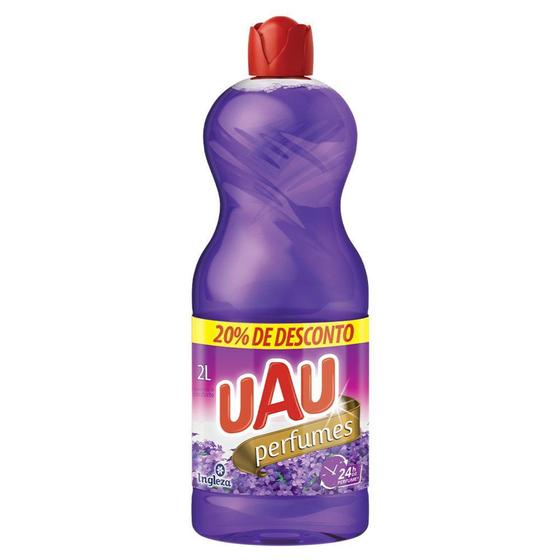 UAU Perfumes Lavanda e Conforto Promo 2L UN - * PEC INGLEZA - Limpador ...