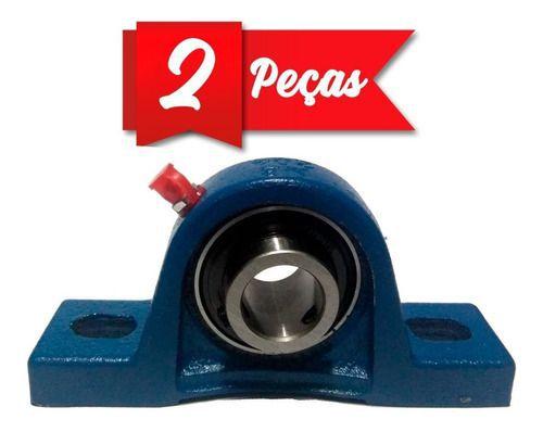 Ucp 204 Mancal Com Rolamento Para Eixo 20mm 1 Kit - Nobre/Cdl - Mancal - Magazine Luiza