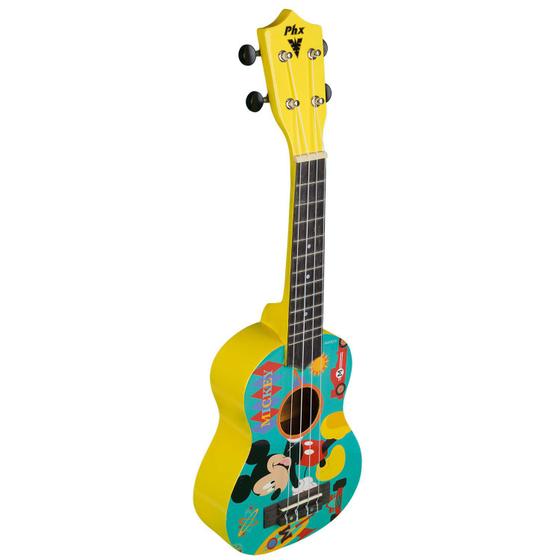 Ukulele Soprano 21 Mickey Disney Ukelelê Infantil Amarelo - PHX ...