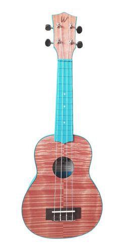 Ukulele Soprano Winner Colors 21 Abs Flamed Okume + CAPA - Ukulele ...